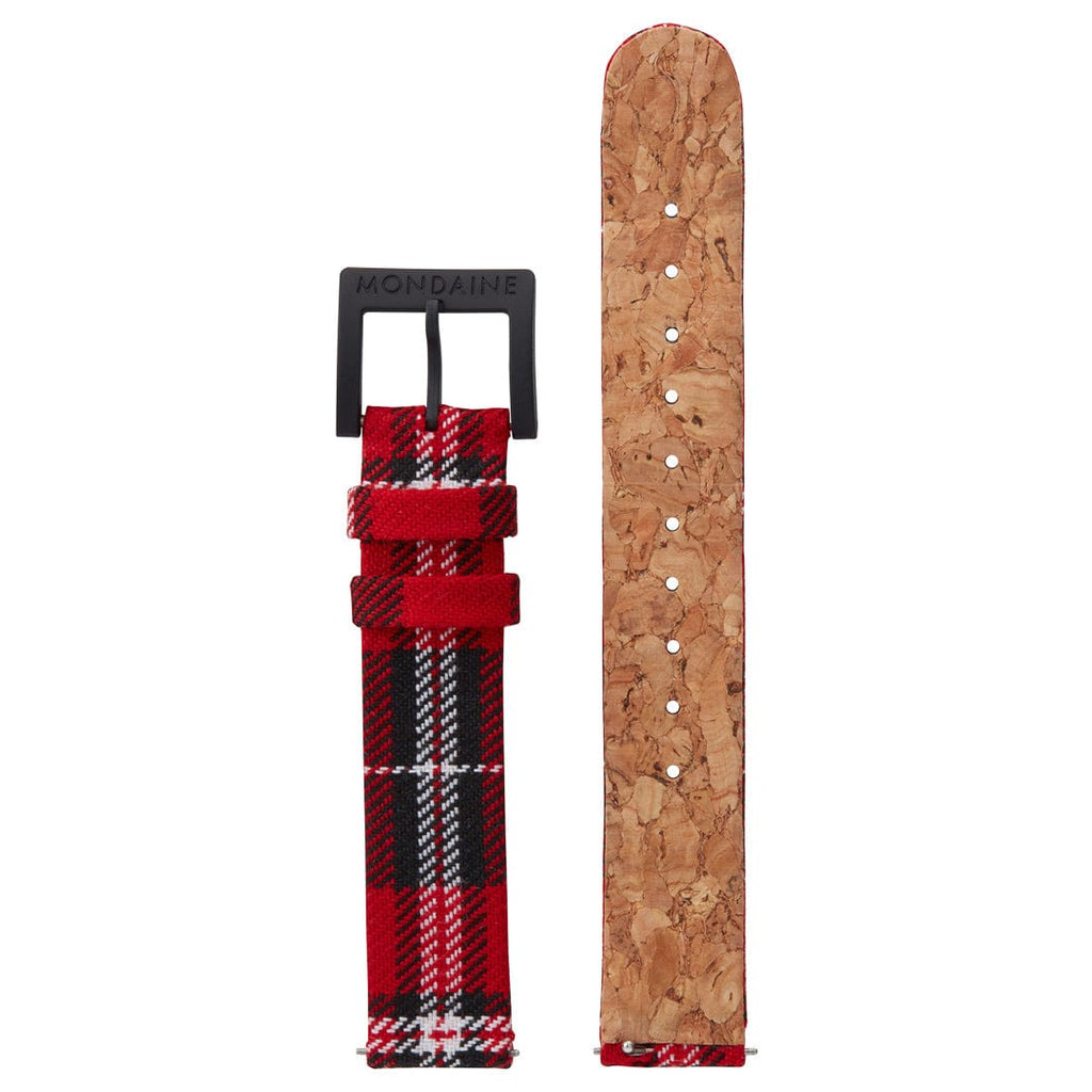 Cork and Textile Watch Strap - 16 mm – Mondaine Watches