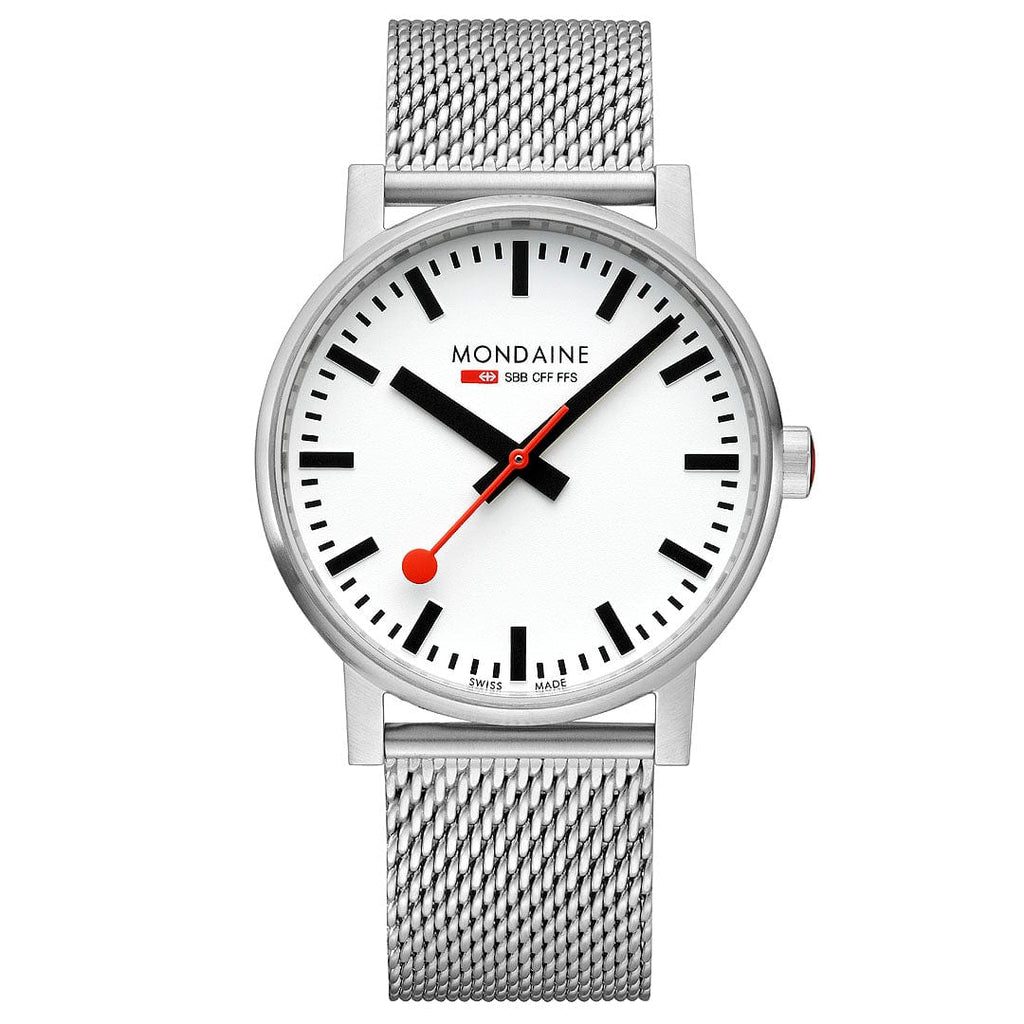 Mondaine USA - Official Swiss Railways Big date Evo2 Red available NOW ...